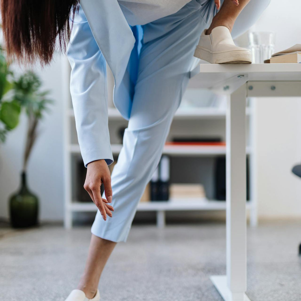 Stretch it Out: 12 Easy Desk Stretches for a Healthier Workday – Purus Life